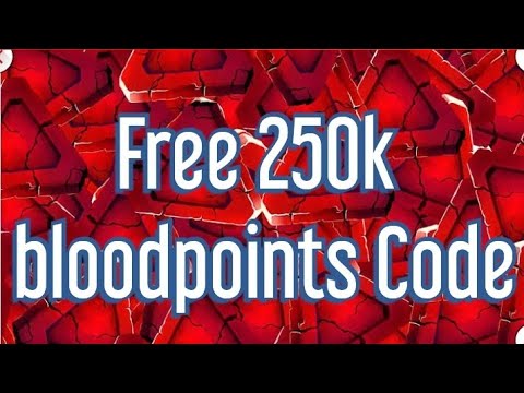 Get 250,000 Bloodpoints and 1000 iridescent shards in Dead by daylight