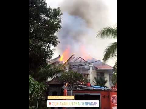 Terjadi kebakaran di Perumahan Jl. Ahmad Yani Utara, Denpasar