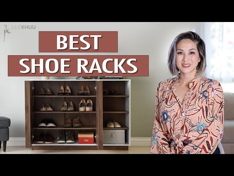 BEST SHOE RACKS - The Best Way to Organize Your Shoes (Rental-friendly!)