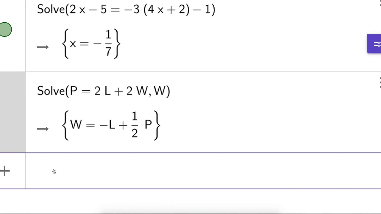 GeoGebra’s New CAS Calculator App (Quick Demo 2)