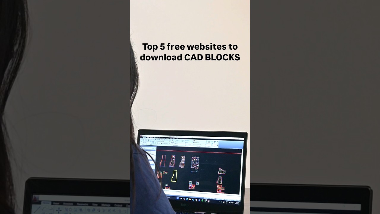 Top 5 free websites to download CAD BLOCKS #architecture #autocad