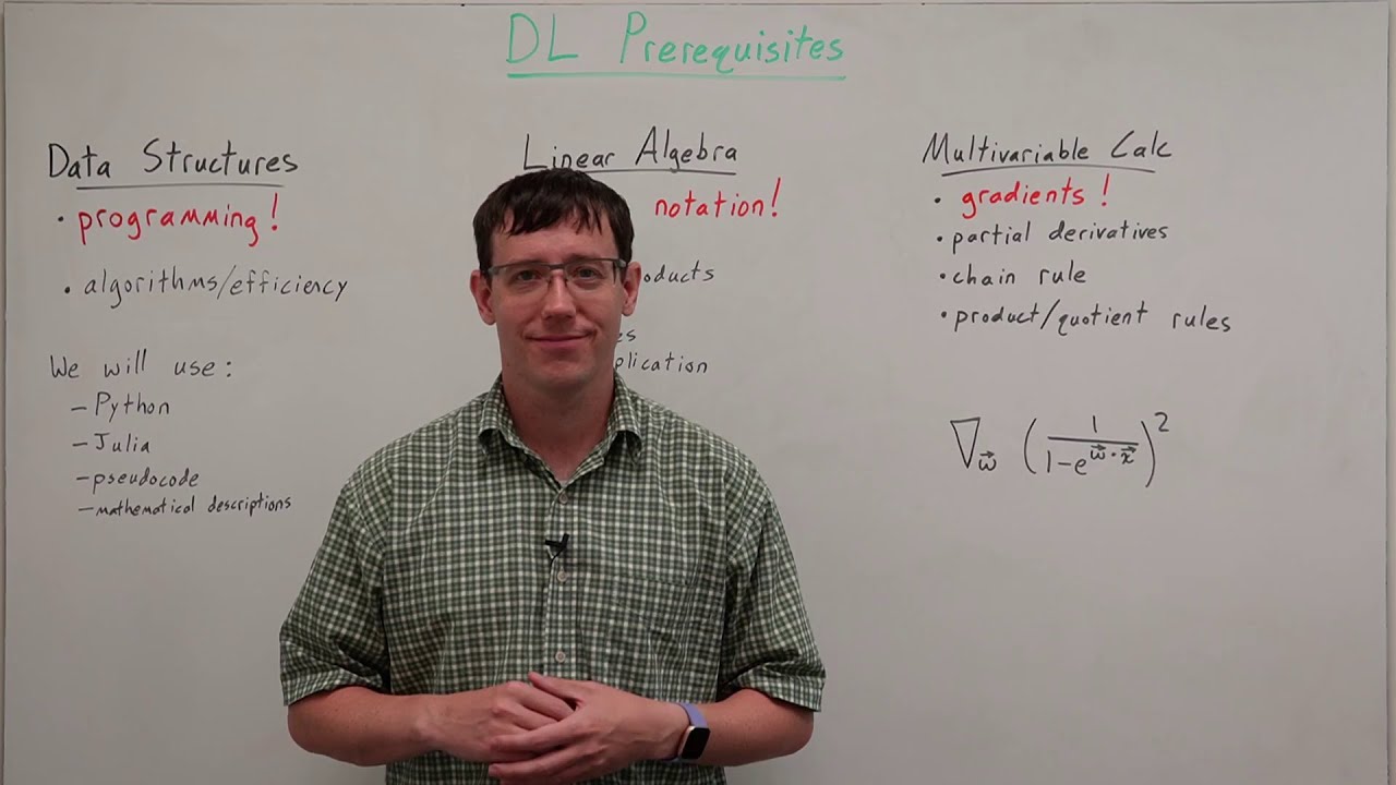 Deep Learning Prerequisites (DL 02)