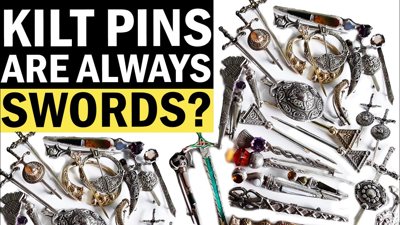 Do Kilt Pins Have To Be Sword-Shaped?