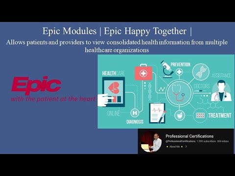 Epic Systems modules | Epic Happy Together |