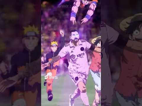 Ronaldo X Messi X Anime #viral #ronaldo #messi #anime #edit #tiktok #goat #football