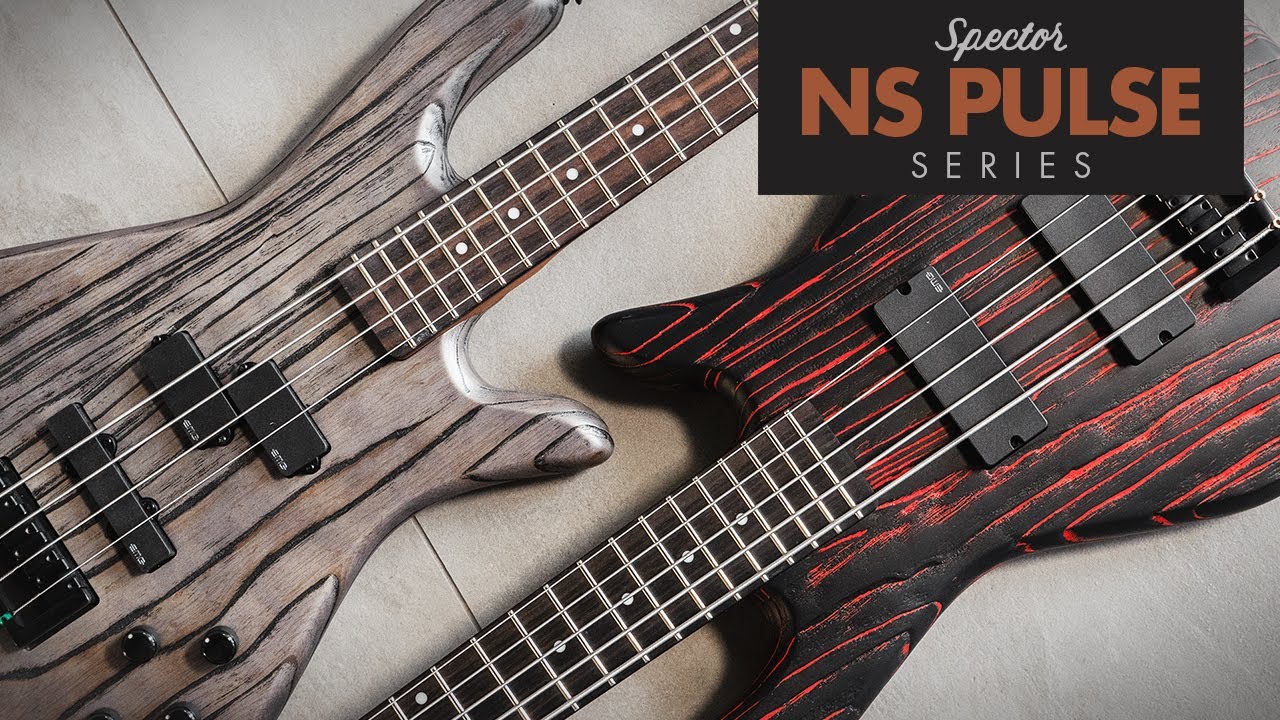 Spector NS Pulse 4 Bass Guitar - Cinder Red