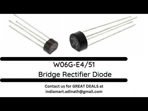 Bridge Rectifiers - Diode Bridge Rectifier Latest Price, Manufacturers ...
