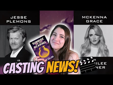 Sunrise on the Reaping Cast Announcement | Maysilee and Plutarch Casting for Hunger Games 5 Movie