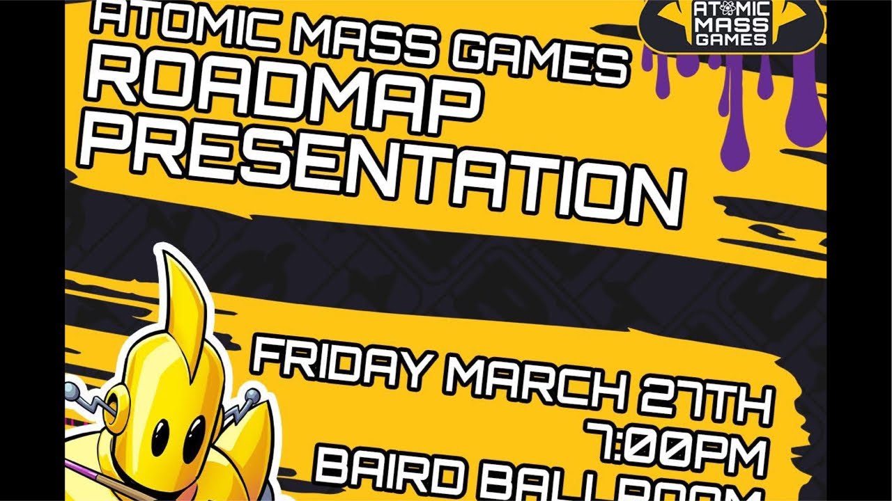Atomic Mass Games Roadmap!  Live @ Adepticon 2026!