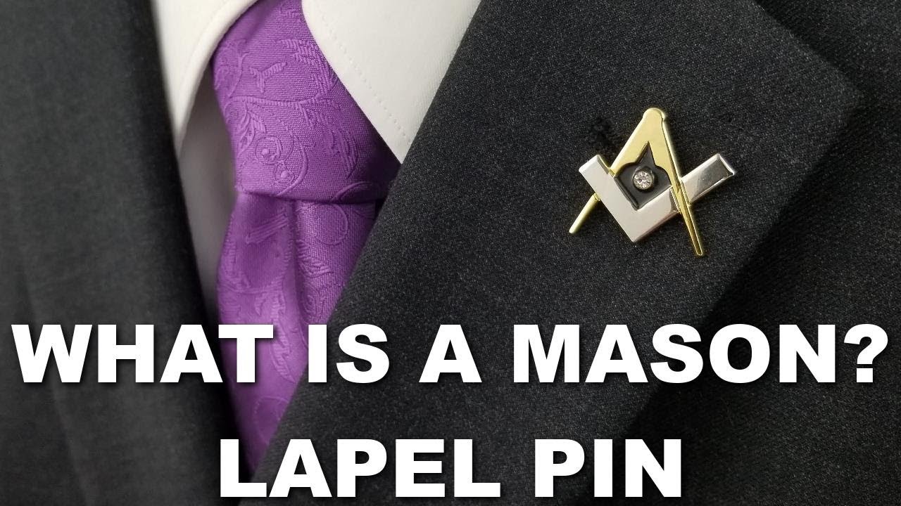 What is a Mason? Lapel Pin