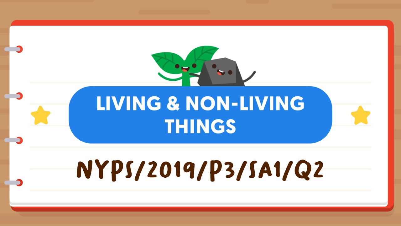 PSLE SCIENCE MADE SIMPLE EP46 | Living & Non-Living Things | Is This A Non-living Thing? 🐶