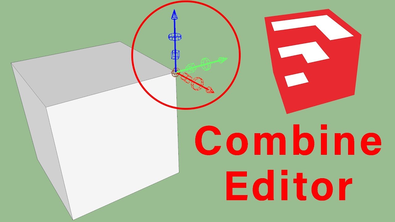 Move Rotate and Scale with Manipulator in SketchUp