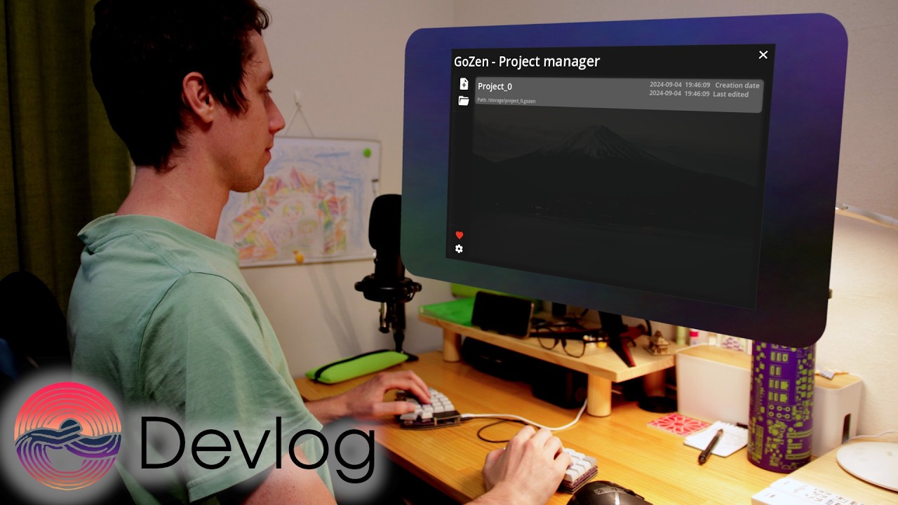 The Project Manager - GoZen devlog [4]
