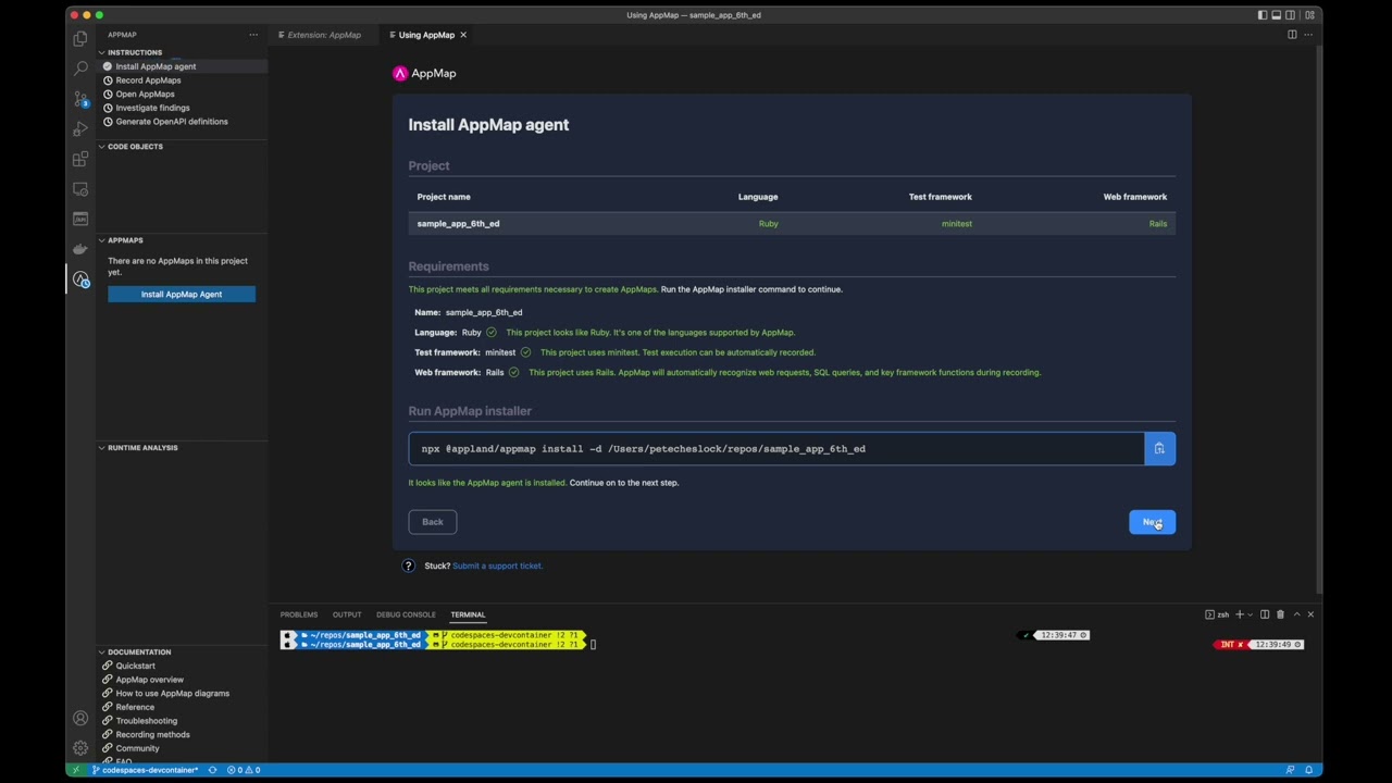 Generate an OpenAPI Spec from your AppMaps