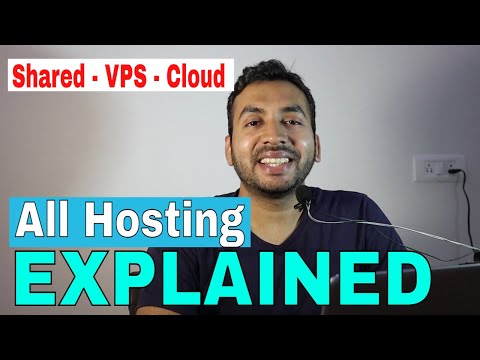 Explained - What is difference between Shared, VPS, Dedicated, Cloud and Wordpress Managed Hosting