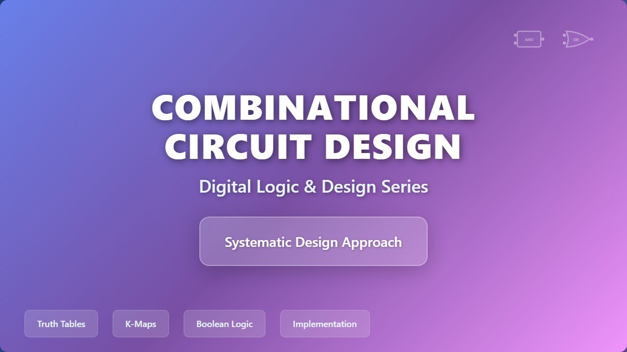 Combinational Circuit Design: A Step-by-Step Guide for Beginners 💡