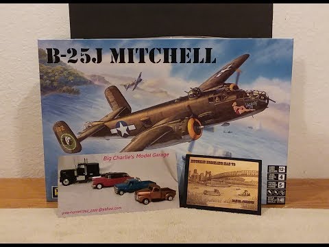 Update Mail Call Revell B-25J Mitchell Bomber 1:48 Scale Model Review