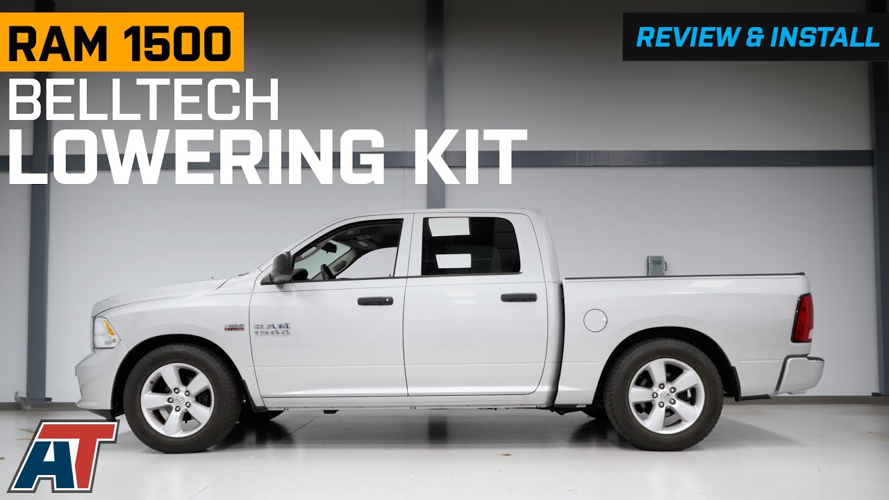 2009-2018 RAM 1500 Belltech Lowering Kit with Street Performance Shocks Review & Install