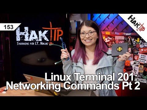Linux Terminal 201: Networking Commands You Should Know Pt 2! - HakTip 153