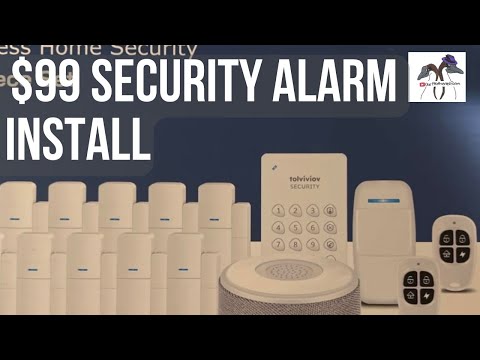 Installing Tolviviov Home Security Alarm System for 2025 | Full Setup & Demo