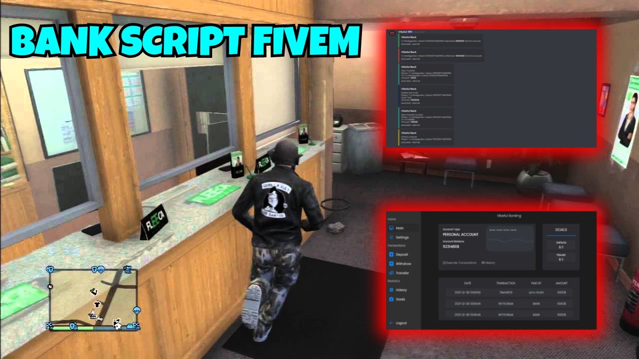 bank script fivem | FiveM Scripting | FiveM Shop | GTA V