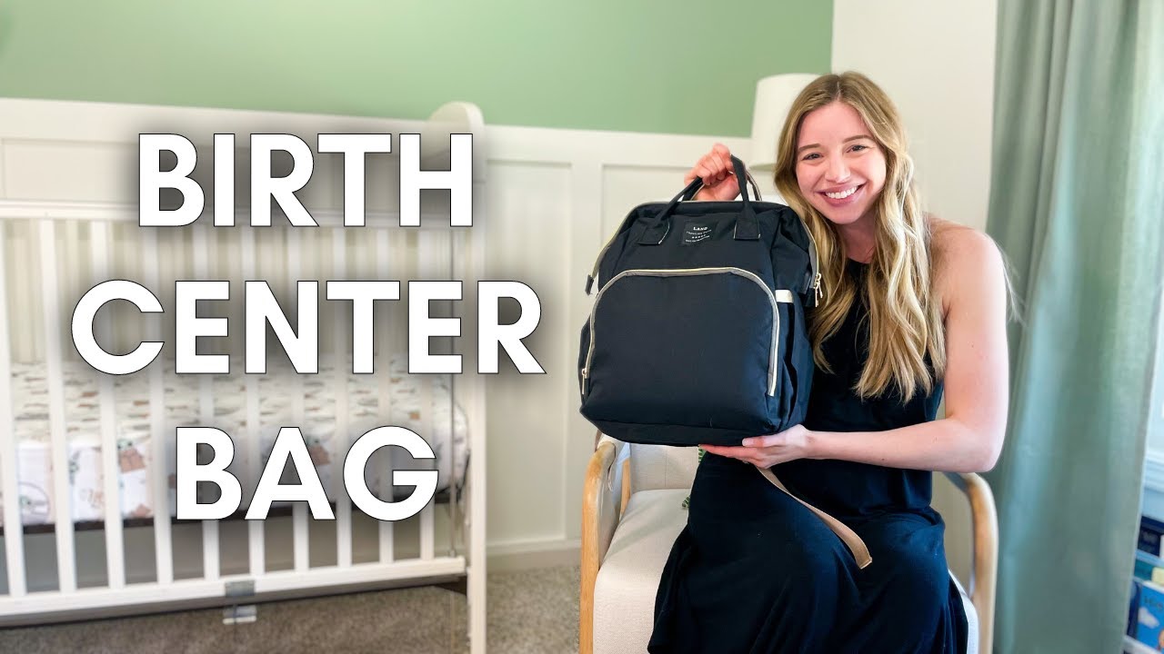 WHAT'S IN MY HOSPITAL BAG [ Unmedicated Birth Center Labor ]