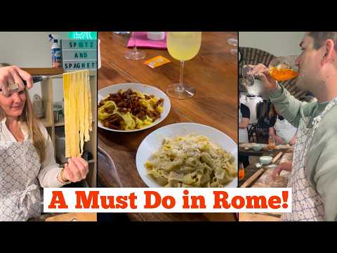 Spritz & Spaghetti Class in Rome | Most Fun Activity in Italy?