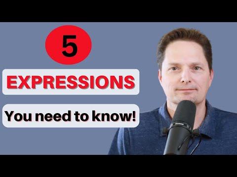 Common English Expressions / American English /Real-life American Pronunciation