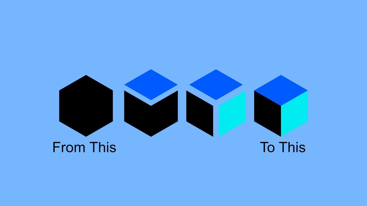 Affinity Designer- From Polygon to Isometric Cube