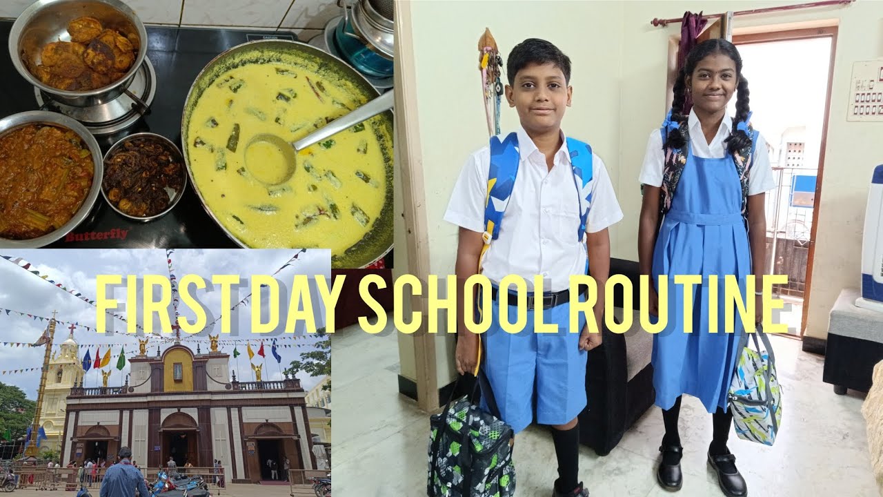 First day school routine /Vlog /IN TAMIL / JUDY'S LIFESTYLE