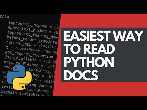 Easiest Way To Read Python Documentation