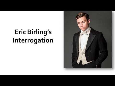 Eric's Interrogation Analysis (An Inspector Calls)