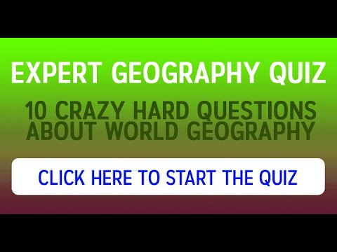 Geography Trivia Quiz