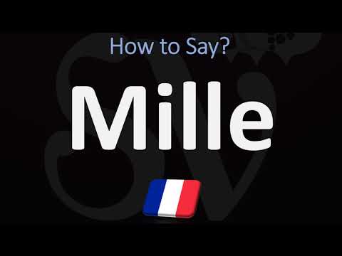 How to Say ‘THOUSAND’ in French? | How to Pronounce Mille? ($1,000 Question!)