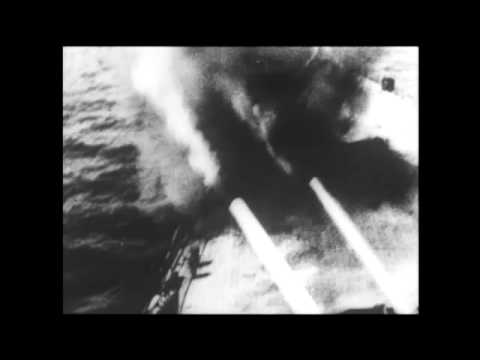 Naval bombardment on D-Day