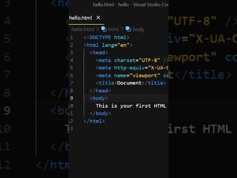 How to display an HTML file on the browser?