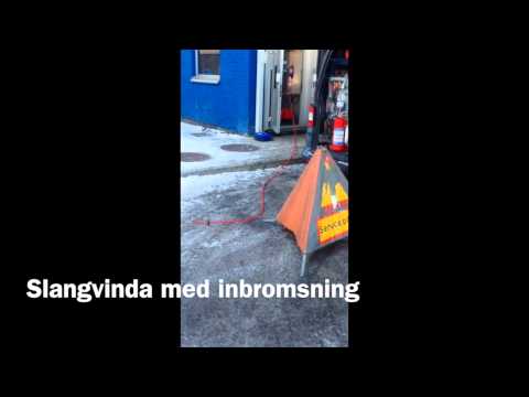 Bromsad slangvinda