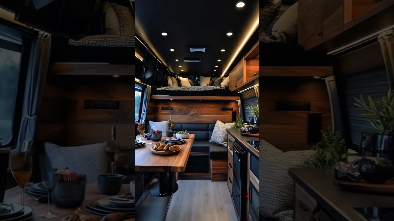 Luxury CamperVan Life Interior Tour | Cozy Tiny Home on Wheels 🚐✨