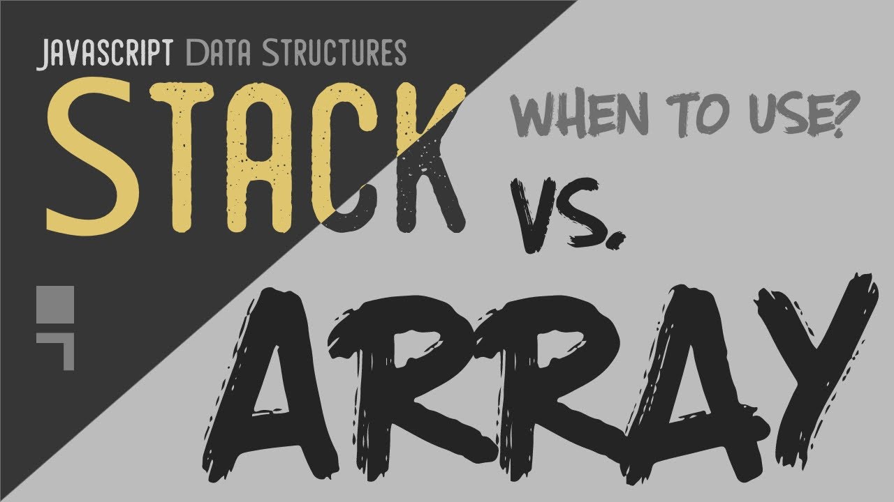 Array vs Stack data structure - When to use what