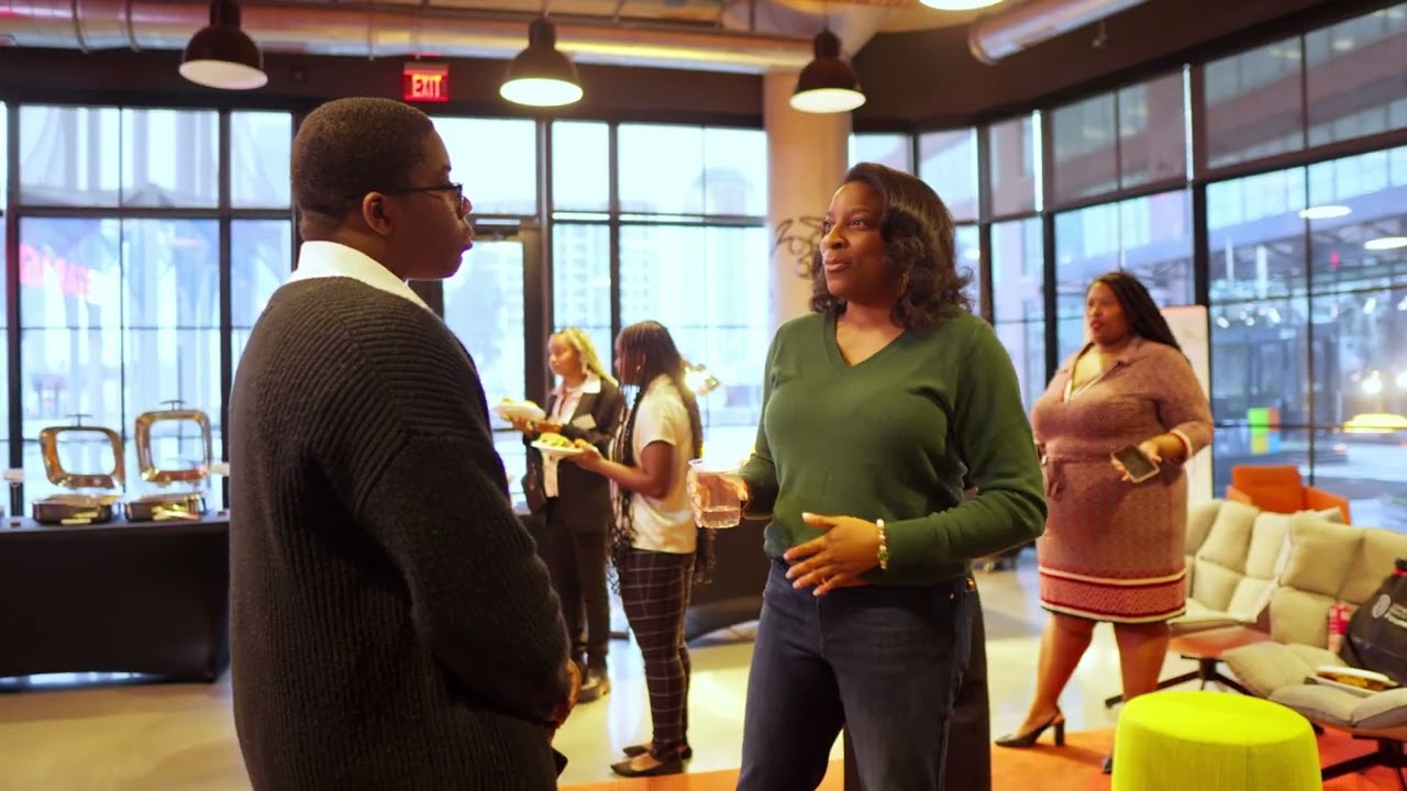 Microsoft Atlanta hosts the Collegiate 100 of Atlanta Scholars for Tech Talk