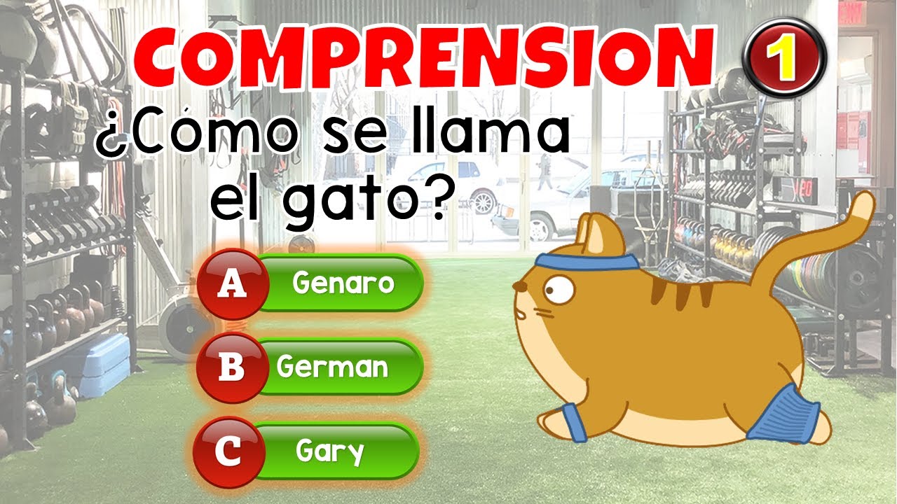 Comprensión Lectora EL GATO GORDO