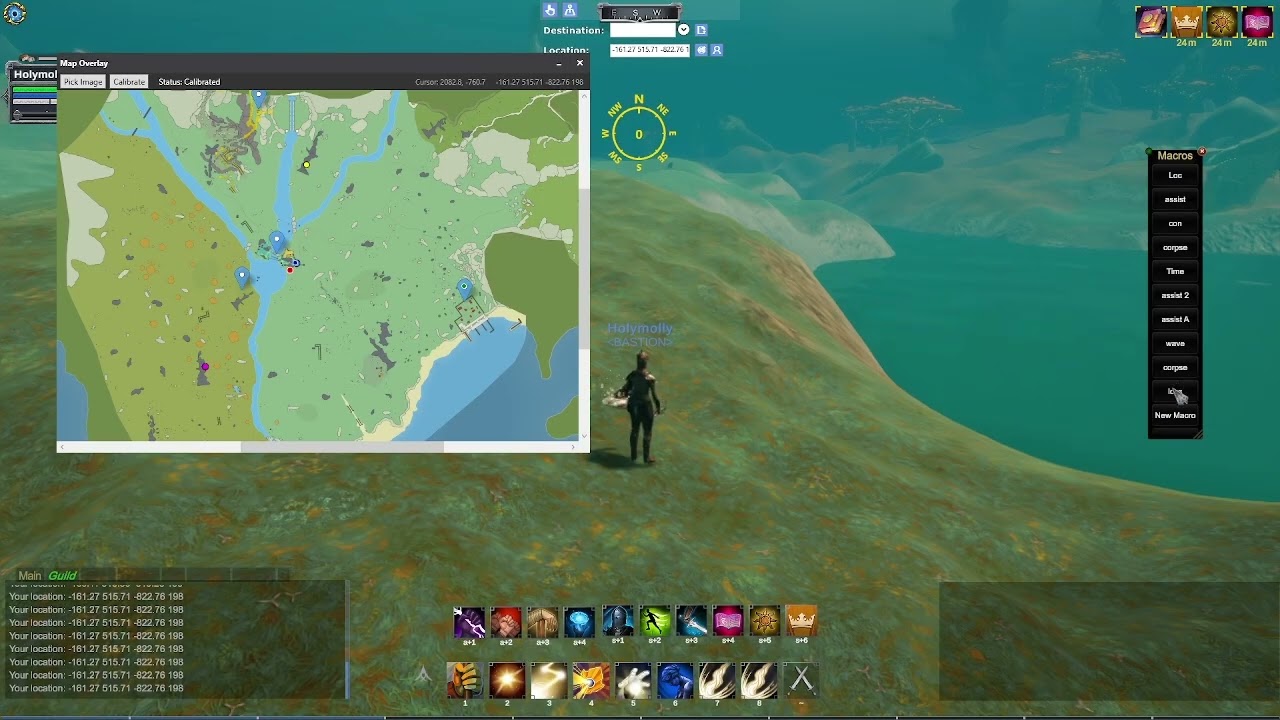 Added Map Overlay to MMONavigator.