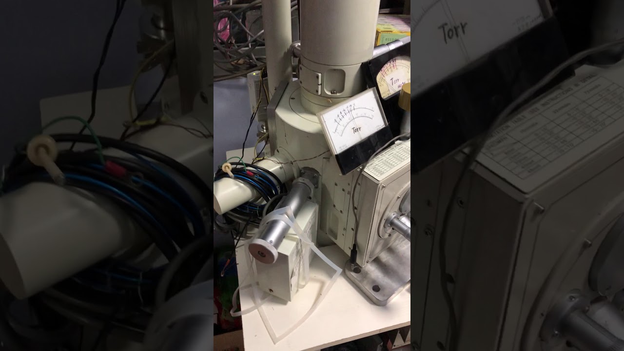 JEOL JSM-5600LV Rebuild Project In Progress