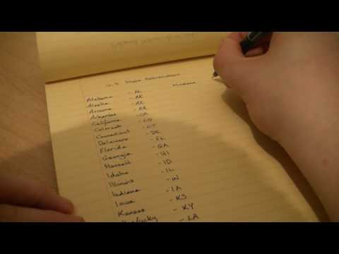 U.S. State Abbreviations (Learn With Kev!)