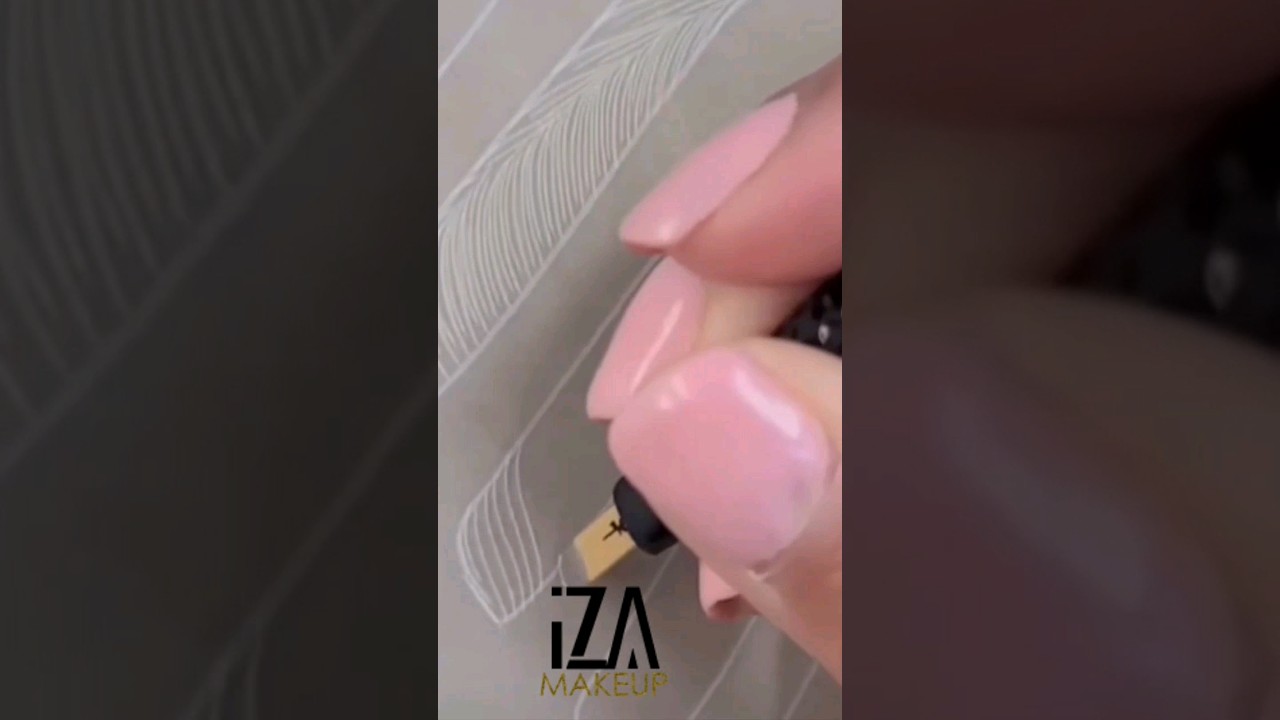 Microblading stroke pattern