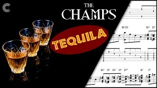 Piano - Tequila - The Champs - Sheet Music, Chords, & Vocals Acordes ...