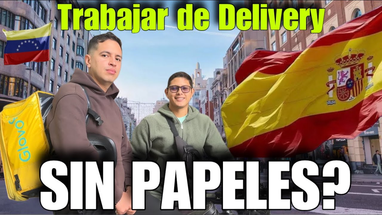 Trabajar como REPARTIDOR de GLOVO en ESPAÑA 🇪🇦 ¿Cuánto ganan? ¿Vale la pena?😧
