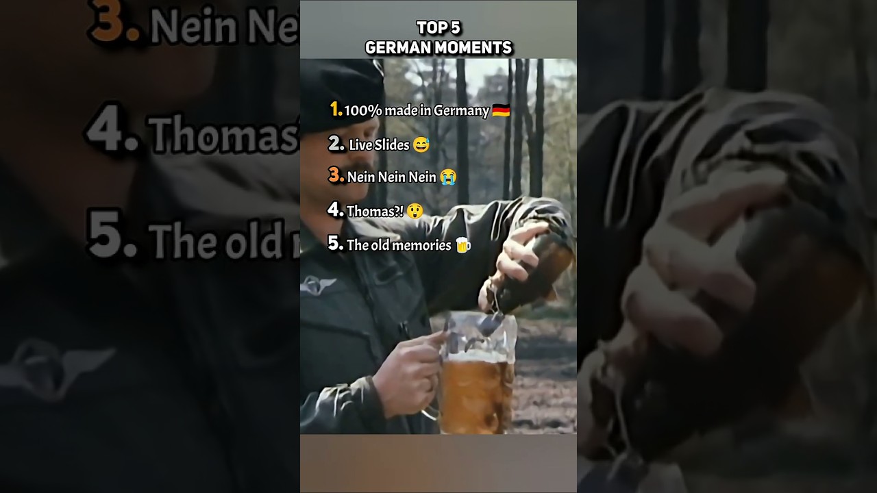 Ranking The Top 5 German Moments #shortsviral