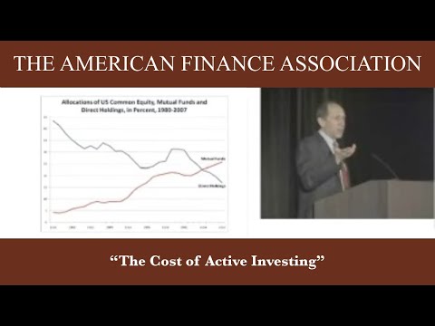The Cost of Active Investing