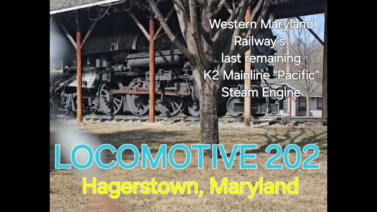 Locomotive 202 - Hagerstown, Maryland
